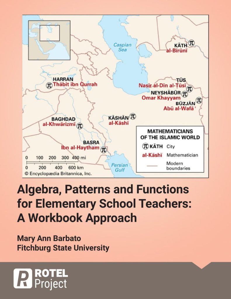 Algebra, Patterns, and Functions for Elementary School Teachers: A Workbook Approach – Simple ...